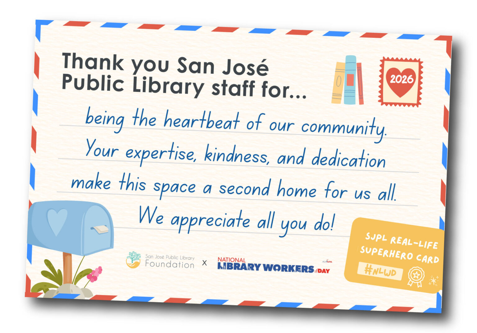 National Library Workers Day 2026 – San Jose Public Library Foundation
